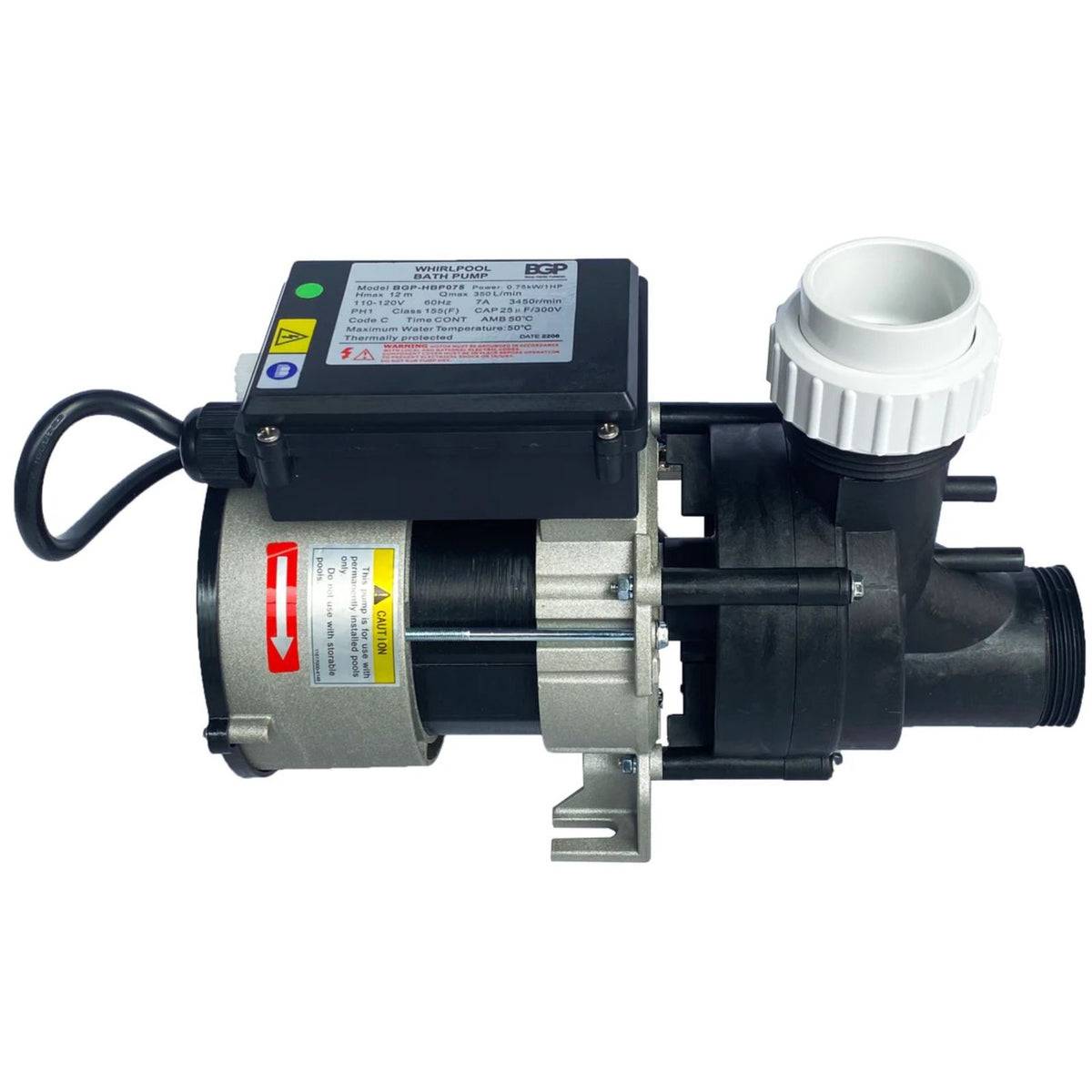 Bomba de Agua para Spa Serie HBP de 1 a 1.5 Hp, BGP — Pump Stop Online ...